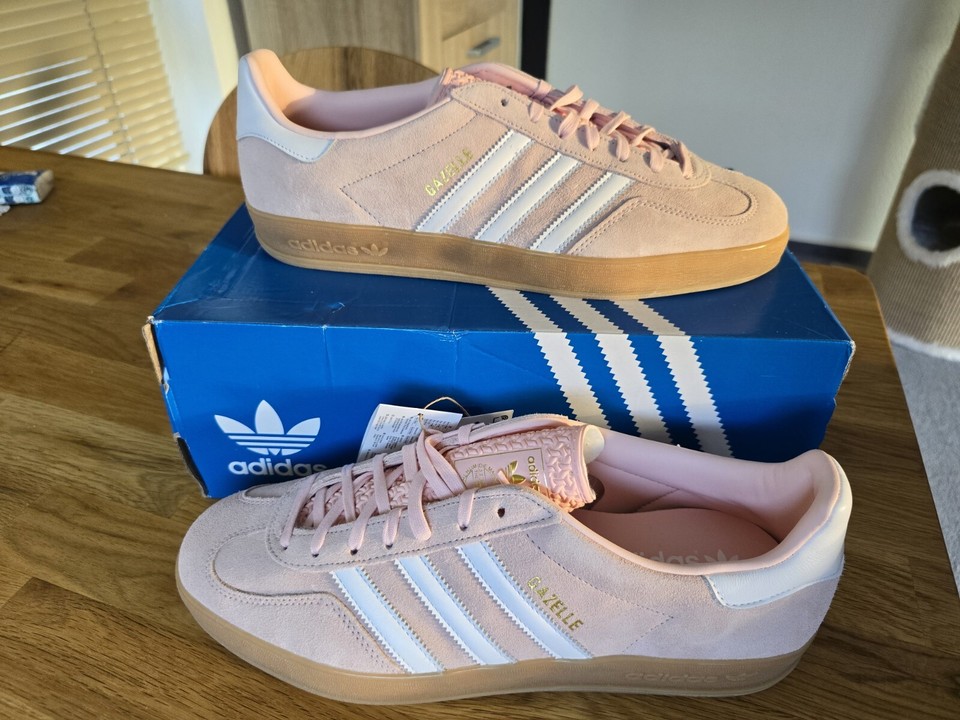 Adidas Gazelle Indoor Sandy Pink EU 462/3 UK 11.5 US 12 Originals Boxed ...