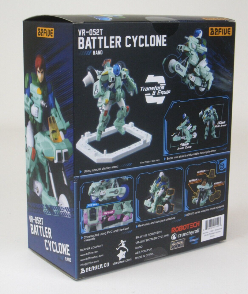 Robotech Mospeada VR-052T Battler Cyclone - New Generation Rand ...