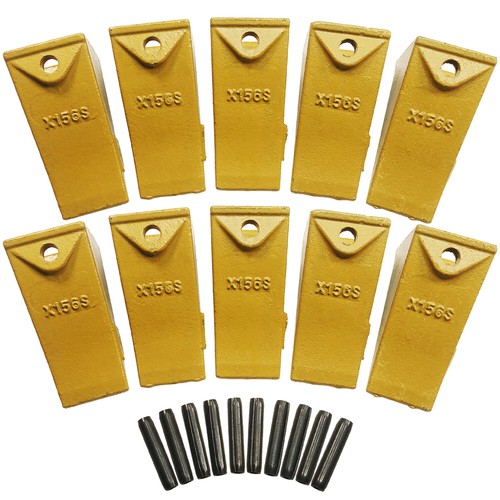 10PK - Mini Excavator Bucket Dirt Teeth Bucket Tooth with Roll Pins ...