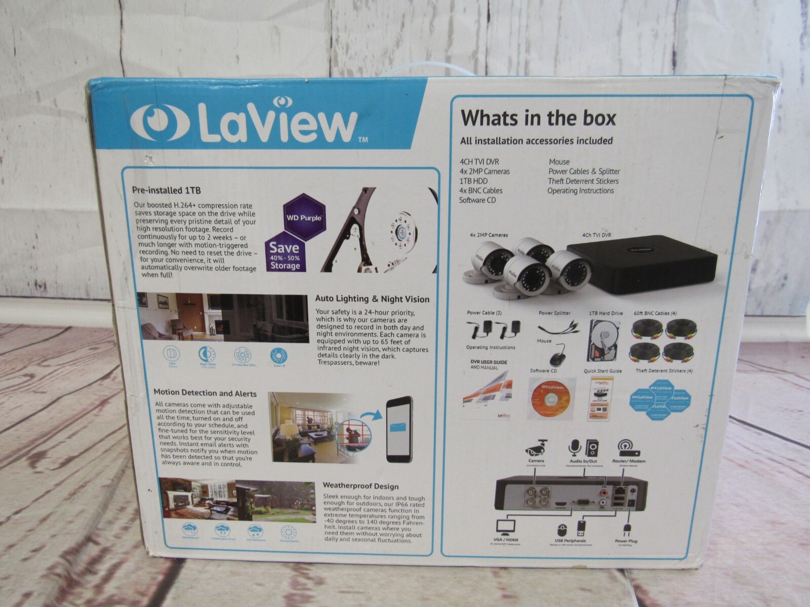 LAView smart video surveillance system LV-T9304YHS for sale online | eBay
