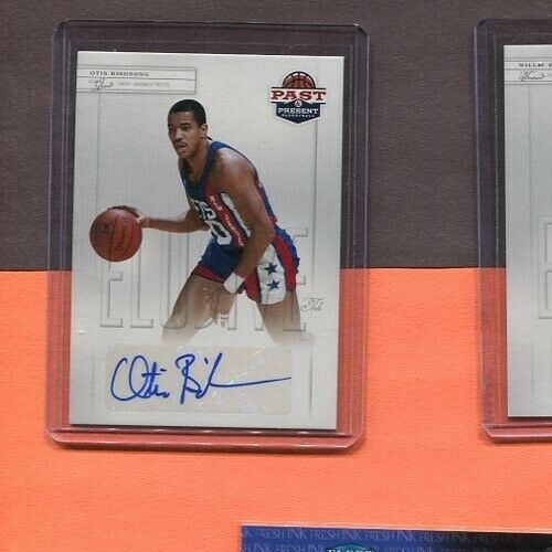 OTIS BIRDSONG NEW JERSEY NETS 2012 PANINI PAST & PRESENT NBA ...