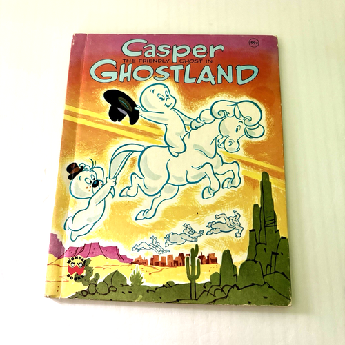 Casper the Friendly Ghost in Ghostland Book 1965 Vintage Hardcover ...
