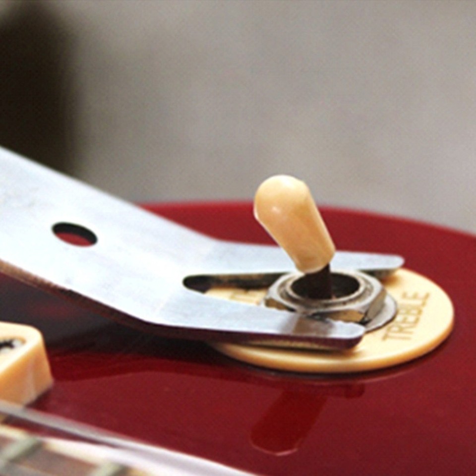 Guitar Bass Stainless-Steel Tuner Knob Switches Spanner Wrench Pins Puller Tool | eBay UK