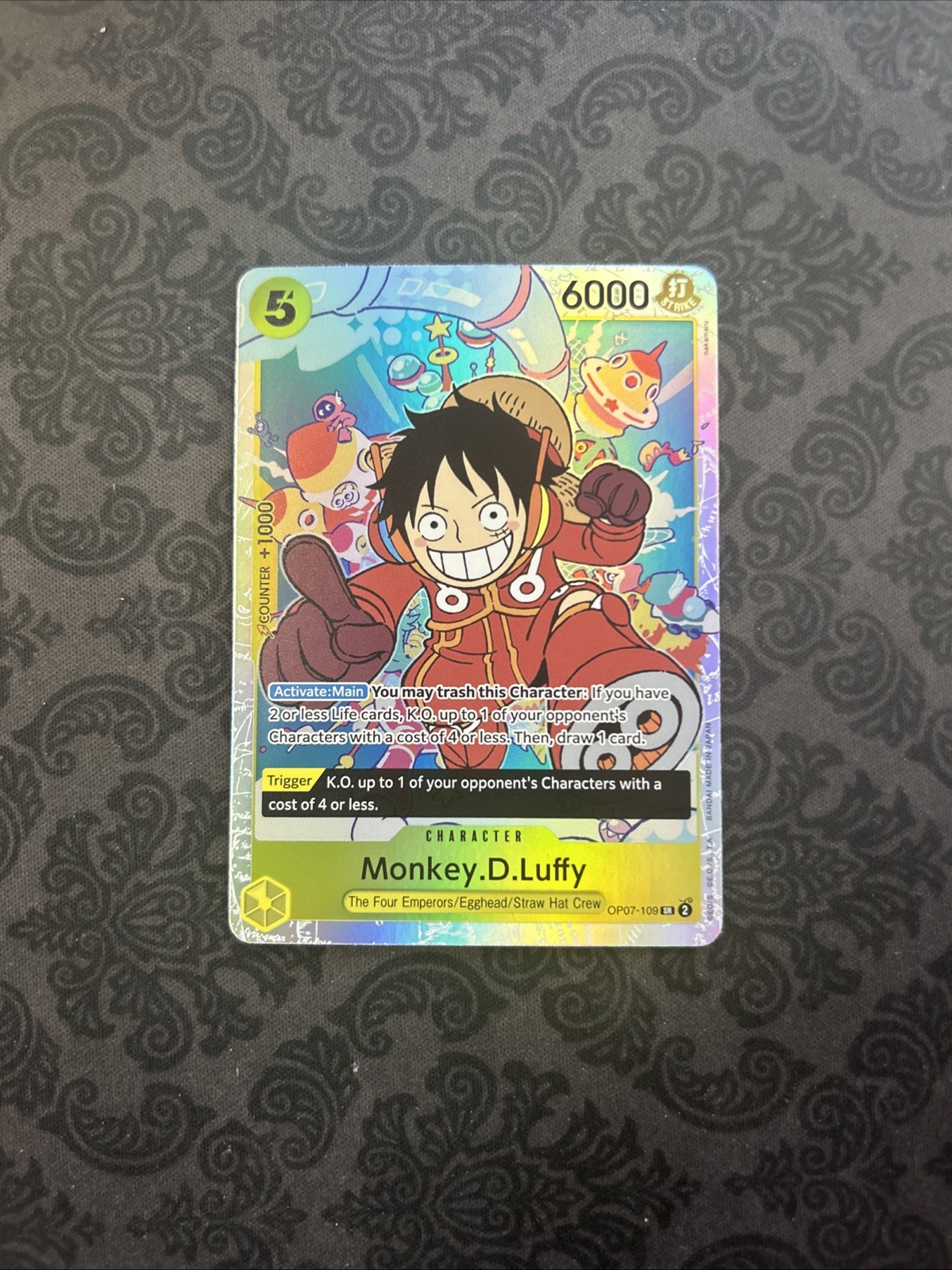 Monkey D. Luffy OP07-109 Current Market Value