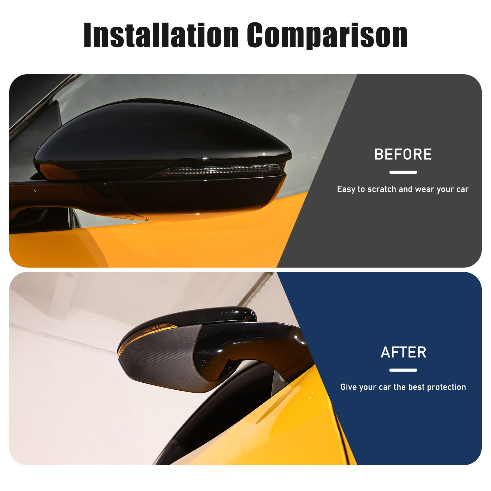 Matte Carbon For Lotus EMIRA 2021-2023 Car Rearview Mirror Lower Base ...