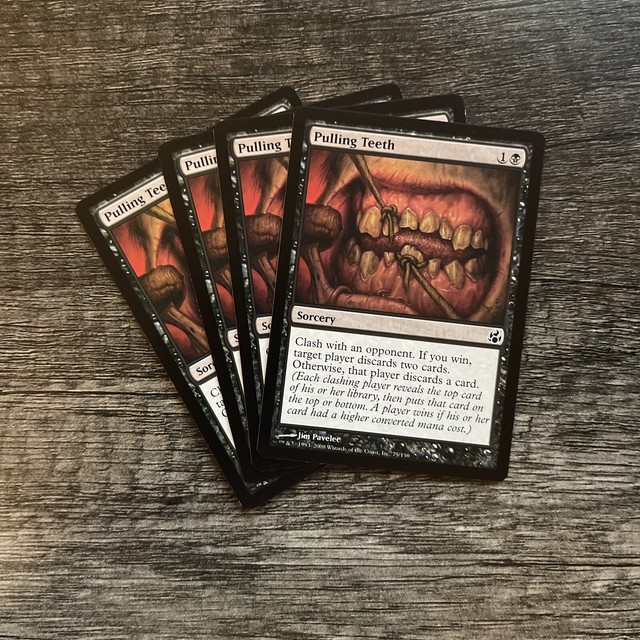 MTG Pulling Teeth Morningtide 75/150 Regular Common for sale online | eBay
