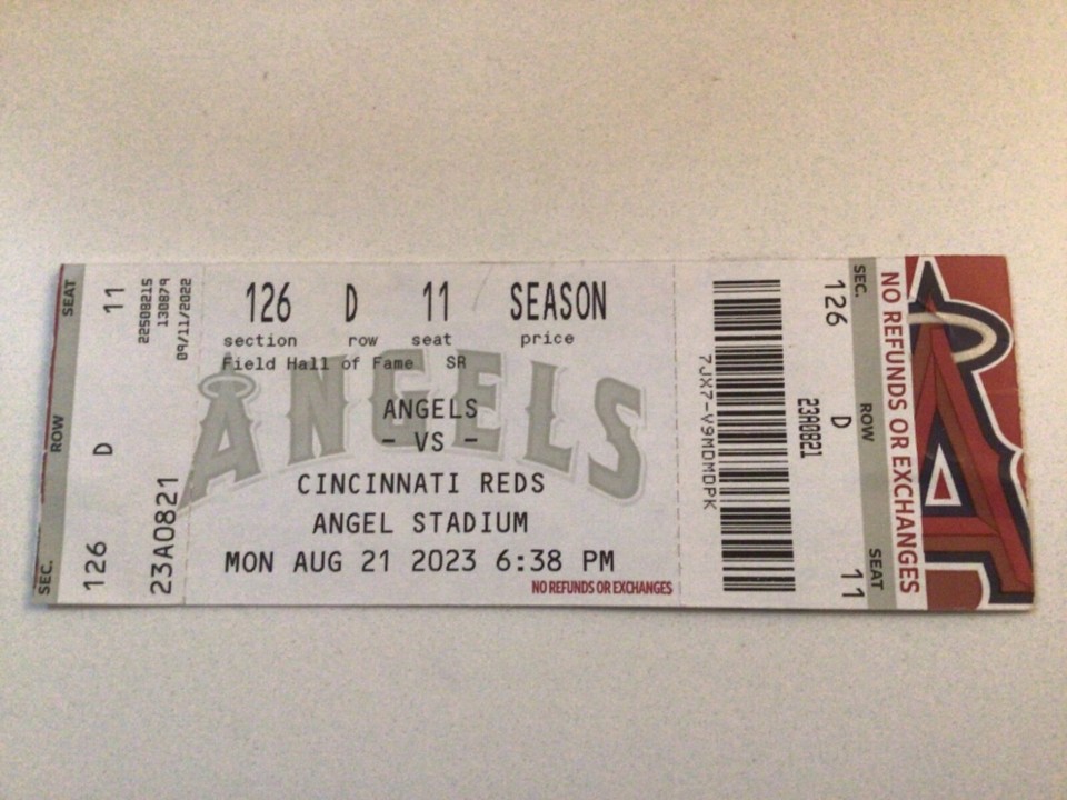 SHOHEI OHTANI LAST HOME GAME AS A LOS ANGELES ANGEL 8/23/23 GAME 2 ...