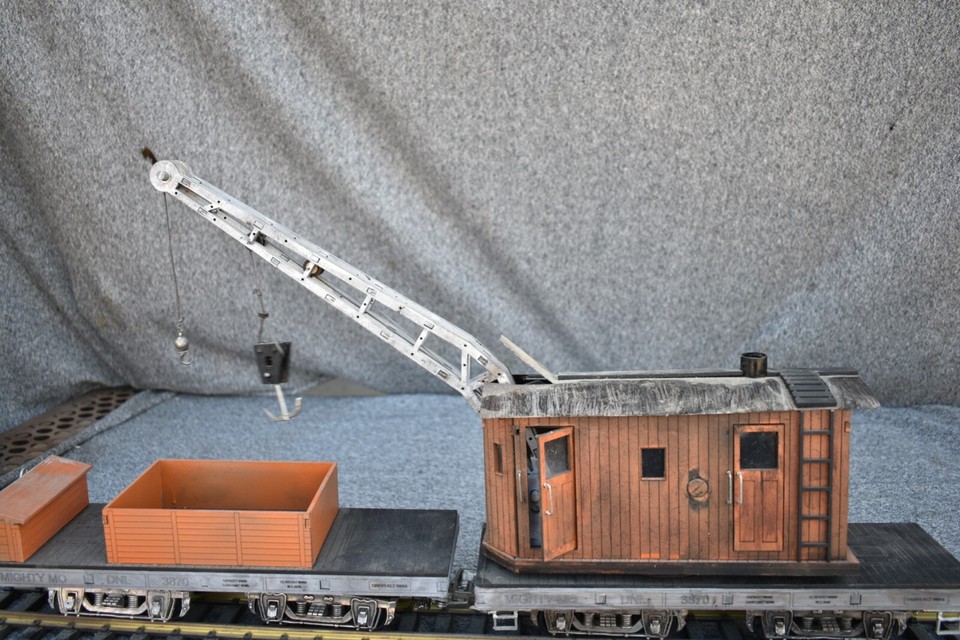 G Scale Steam Crane And Tender Laser Cut Puzzle Kit | eBay