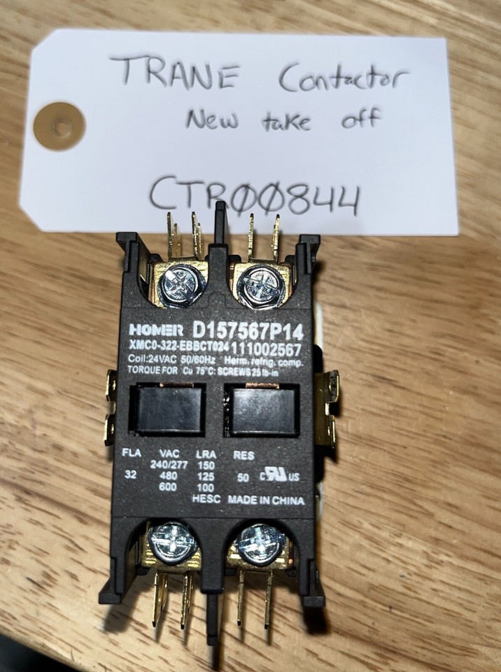 Trane D157567P14 Contactor CTR00844 XMC0-322-EBBCT024 111002567 NEW | eBay
