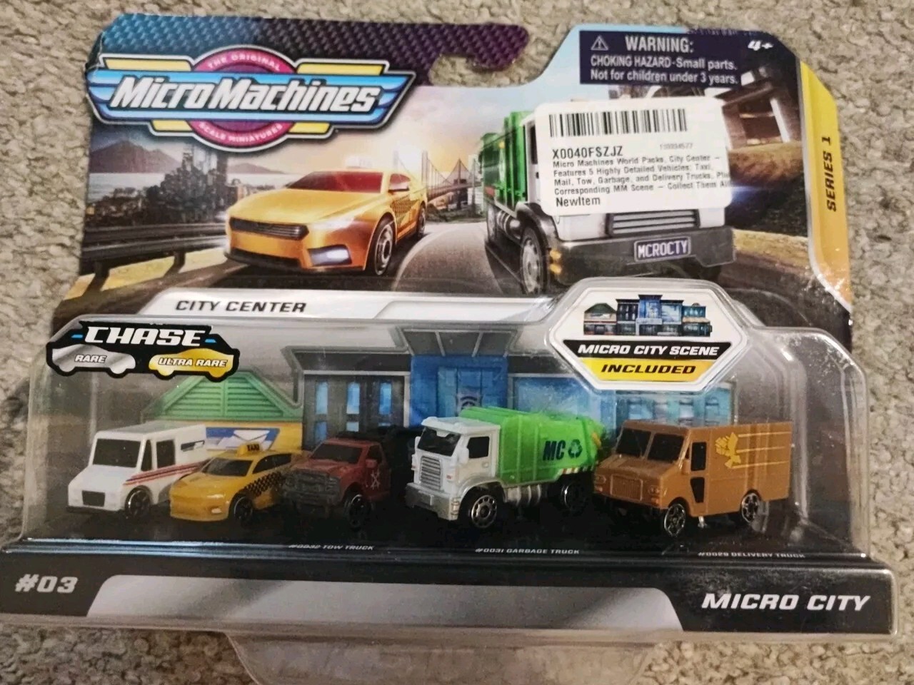 MICRO MACHINES - SERIES 1 WORLD PACK #03 MICRO CITY CENTER CHASE | eBay