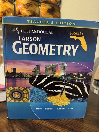 Holt Mcdougall Larson, Geometry, Teachers, Edition, Florida | eBay