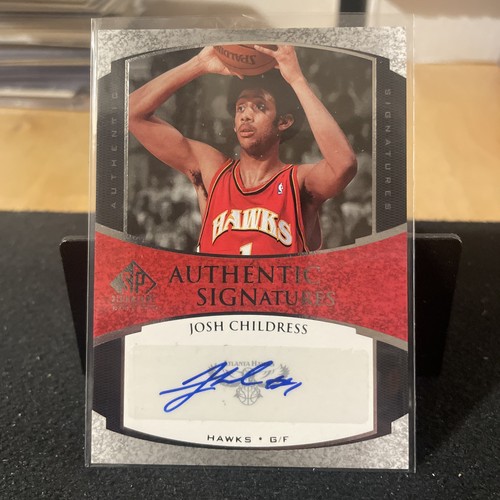 2004-05 SP Signature Edition Josh Childress Authentic Signatures #AS-JC ...
