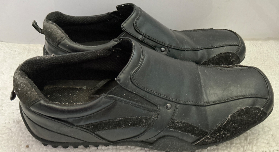 DS Work Mens Black Work Shoes Oil And Slip Resistance 9.5 Wide | eBay