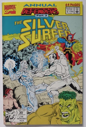 The Silver Surfer Comic Book Annual #5 Marvel 1992 | eBay