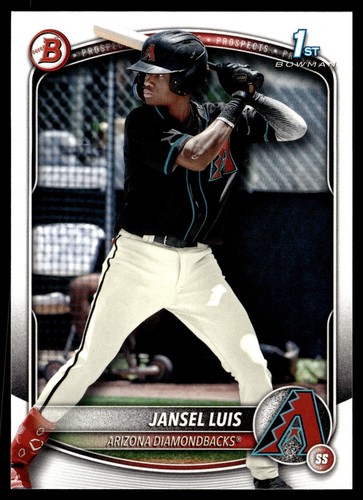 2025 Bowman - Prospects Jansel Luis #BP-84 (RC) Diamondbacks | eBay