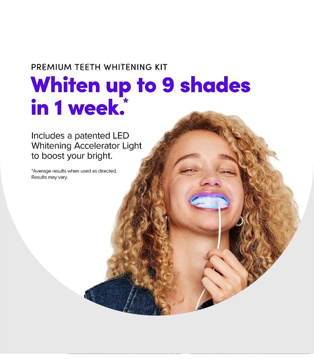 Smile Direct Club Cordless Water Flosser And 2 Box SmileDirectClub LED ...