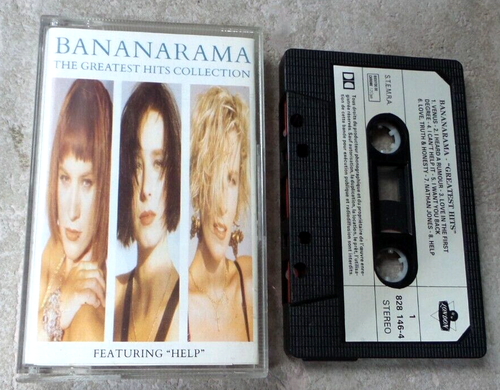 CASSETTE AUDIO MUSIQUE K7 TAPE / BANANARAMA - THE GREATEST HITS ...