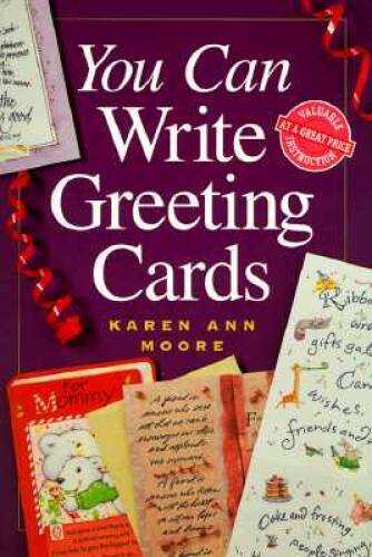 You Can Write Greeting Cards (You Can Write It) - Paperback - VERY GOOD ...