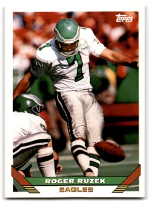 1993 Topps Roger Ruzek Philadelphia Eagles #192 | eBay