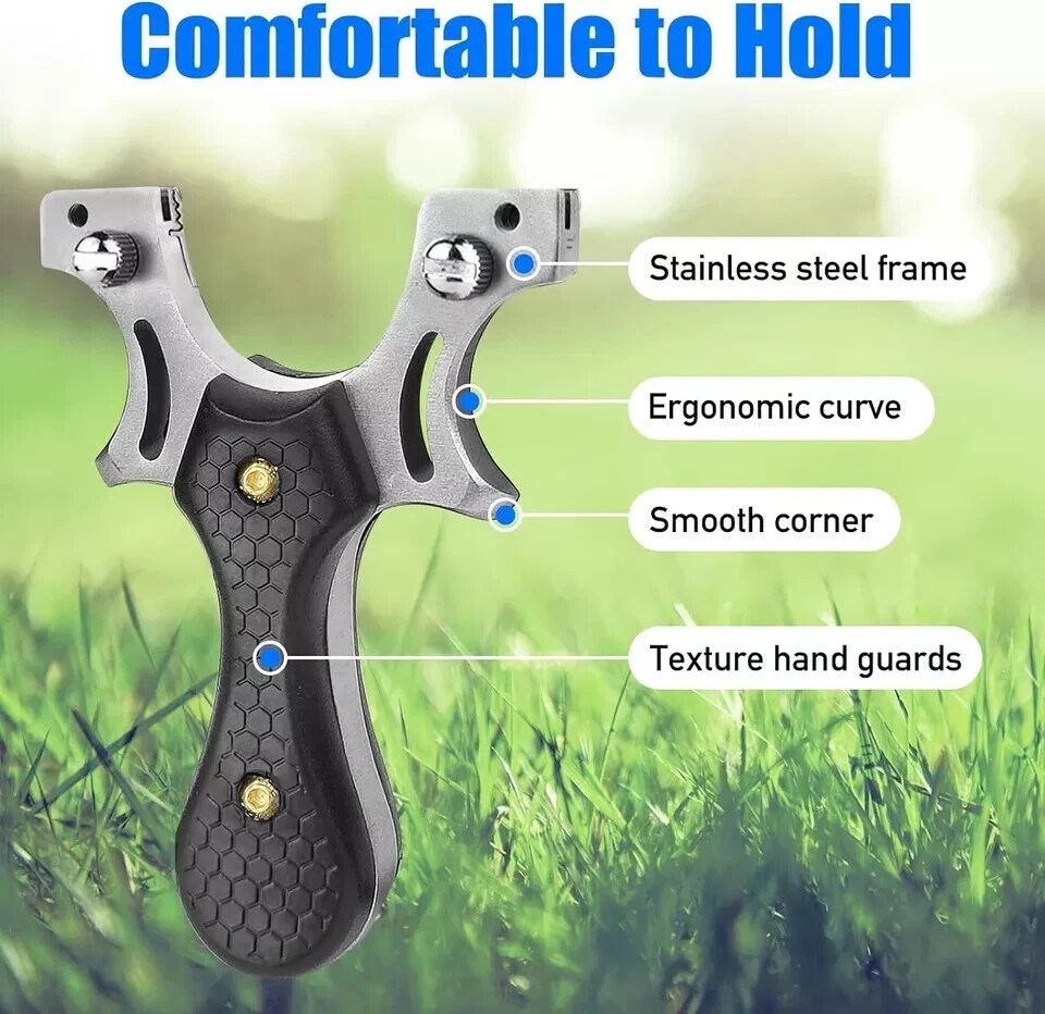 Slingshot Hunting Sling Shot Set for Adults Alloy Material Tactical ...