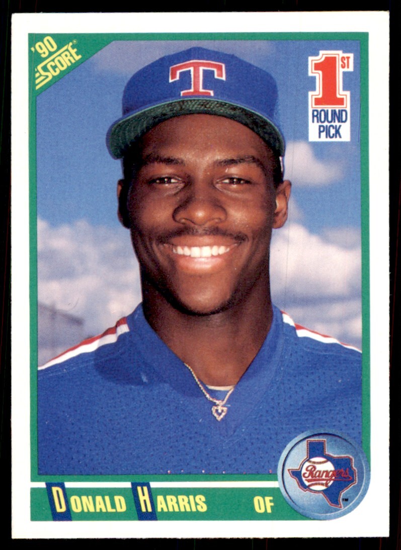 1990 Score Donald Harris Baseball Cards #661 | eBay