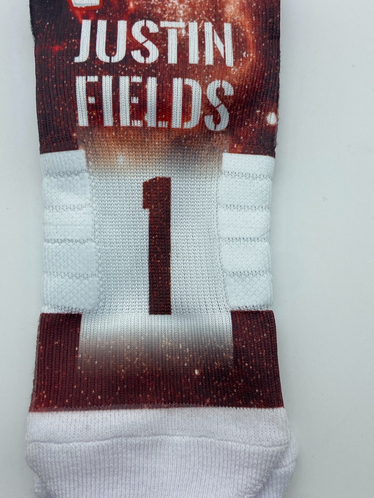 Justin Fields Strideline NFL Socks (M/L 8-12) Justin Fields #1 NWT | eBay