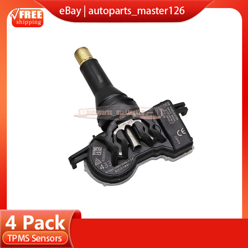 4PCS NEW 68313387AB TPMS For CHRYSLER PACIFICA JEEP DODGE Tire Pressure ...