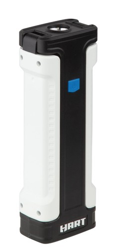 Dual Axis Rechargeable Handheld Work Light with Flashlight, Magnetic ...