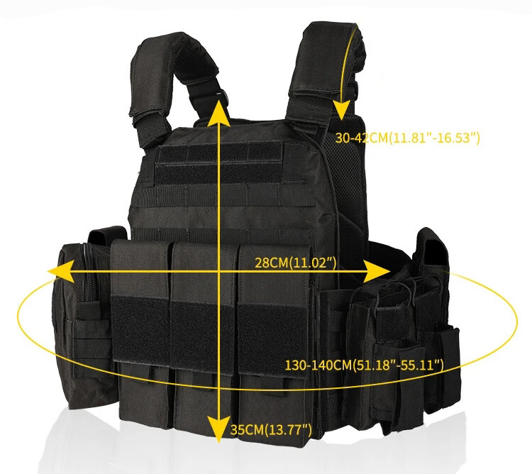 Outdoor Multifunctional Vest Combination Tactical Equipment Training ...