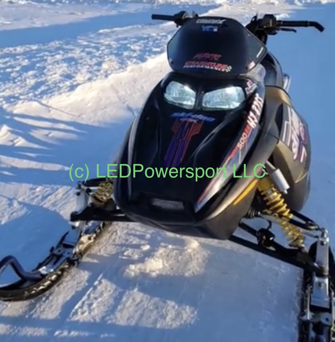2007 Ski Doo Summit 800 LED Headlight Kit Plug & Play High/Low WARRANTY ...