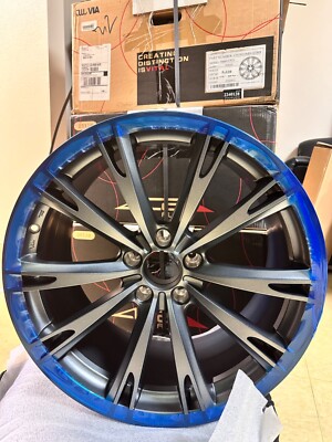 NEW IN BOX!! Ace Alloy Aspire-C915 20 x 10 Matte Grey Rims | eBay