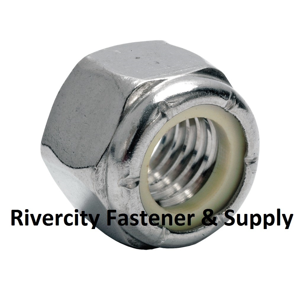 (100) 1/2-13 Nylon Insert Lock Nuts / Stop Nuts Zinc Plated 1/2x13 | eBay