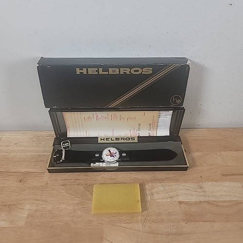 Nos Vintage Budweiser Bud Man Helbros Watch Rare | eBay