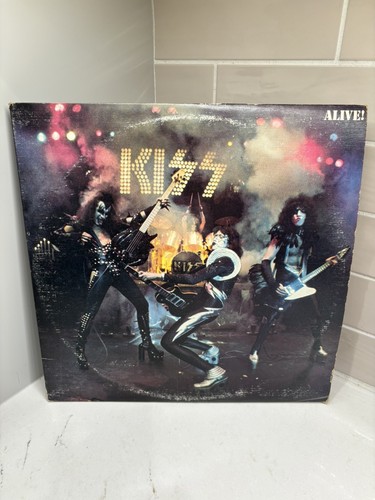 Vintage 1975 KISS Live Album ALIVE Record Vinyl 2Lp | eBay