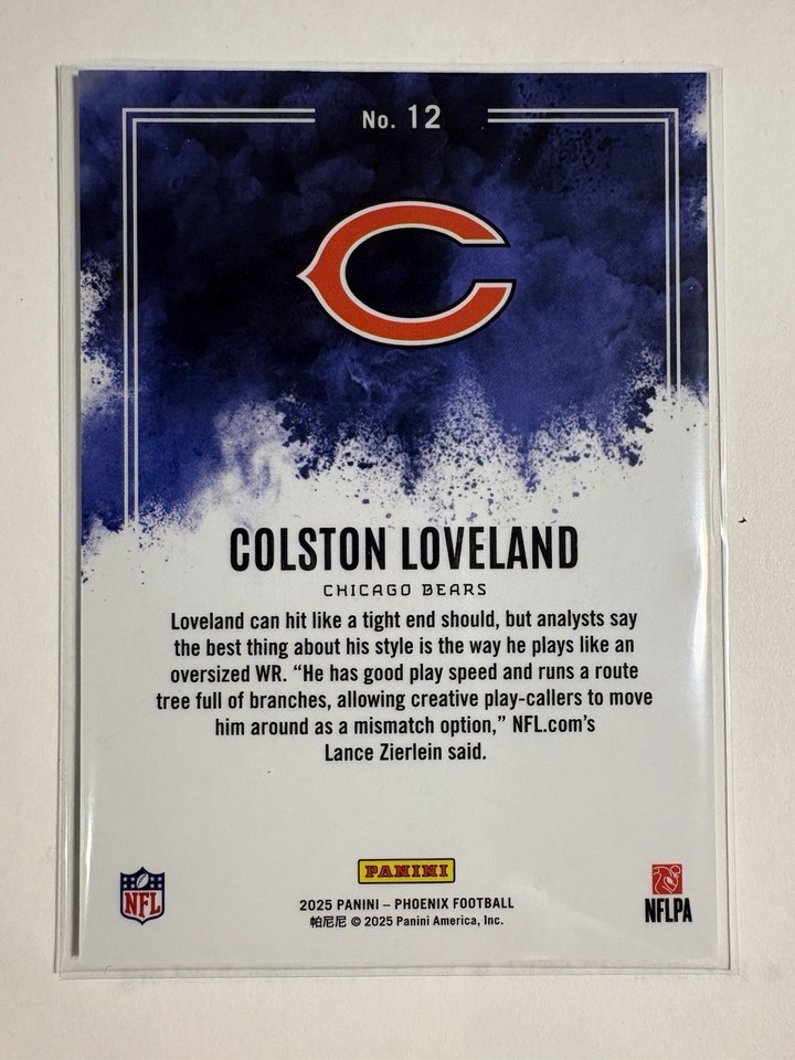 2025 Panini Phoenix Colston Loveland Color Blast RC | eBay