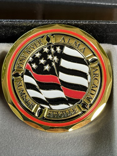 Alma Fire Department Challenge Coin- Michigan | eBay
