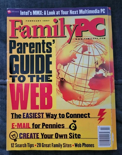 Family PC Magazine February 1997 Vintage (Parents Guide To The Web) | eBay