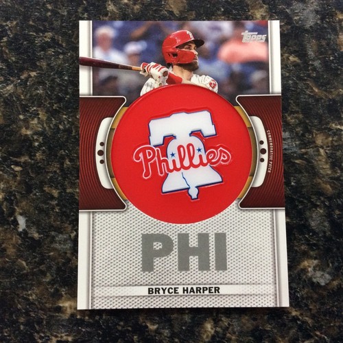 2023 Topps TLP-BH Bryce Harper Philadelphia Phillies Patch Relic Card ...
