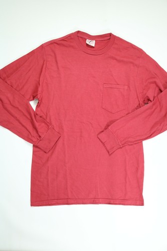 Men’s Port & Company Red Long Sleeve Shirt NEW! | eBay