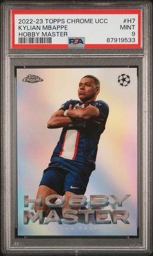 Kylian Mbappe Hobby Master 2022-23 Topps Chrome UCC Case Hit PSA 9 | eBay
