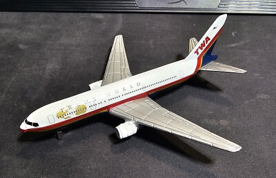 TWA TRANS WORLD ERTL Model Airplane Vintage Metal Plane 5.75” | eBay