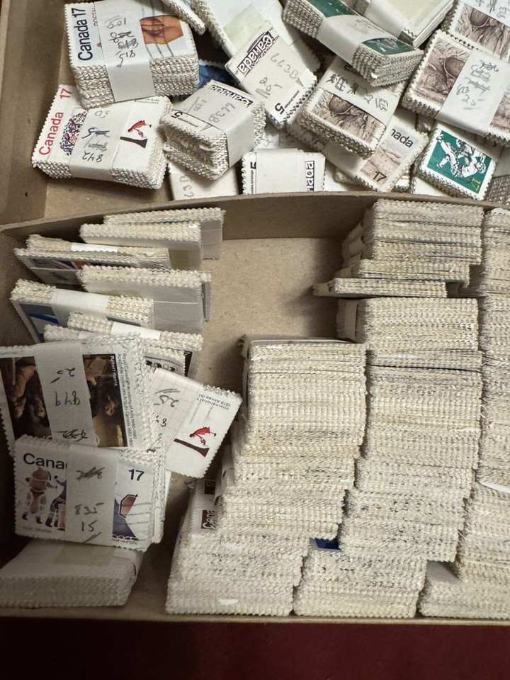 canada sc 800 To 849 stamps in bundles used 1000s | eBay