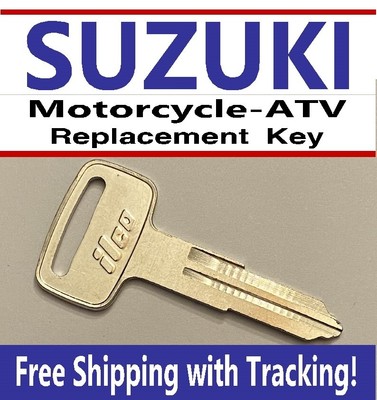 Suzuki ATV Motorcycle Replacement Key Cut to Code F79010-F79897 | eBay