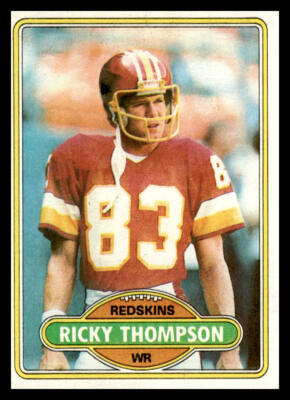 1980 Topps Ricky Thompson #64 Washington Redskins | eBay