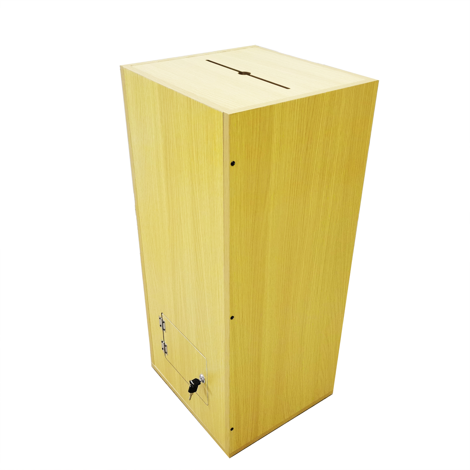 Wood Donation Box Tithing Box Fundraising Stand Suggestion Charity ...