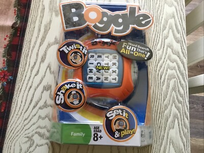 Boggle Word Search Game Electronic Timer Hasbro Parker Bros 2008 New ...
