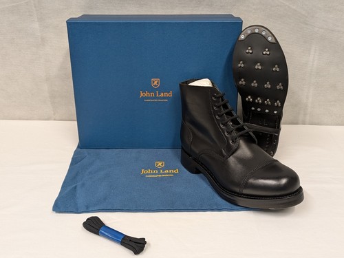 British Army - Military - Black Leather Ammo Parade Dress Boots John ...