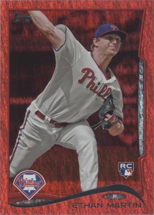2014 Topps - Ethan Martin #90 Red Hot Foil (RC) for sale online | eBay