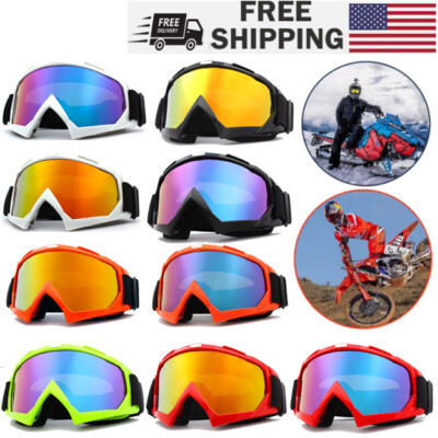 Motocross Goggles Racing Off-Road Dirt Bike ATV UTV BMX MX XC ...