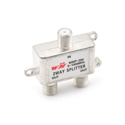 Cable Splitter 2 Way Coax Cable Signal Split Satellite TV Receivers TV ...